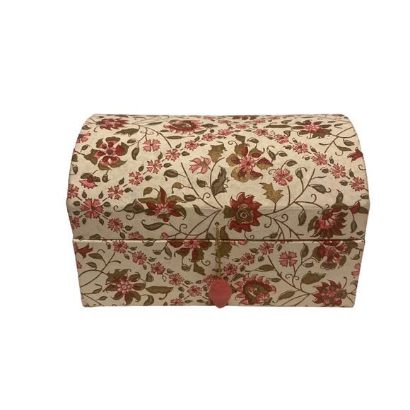 Storage & Organization | Medium Sized Floral Design Treasure Chest ...